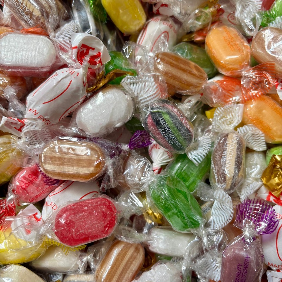 Hard Boiled Sweet Mix (Wrapped) Retro Sweets Candy Pick n Mix Party ...