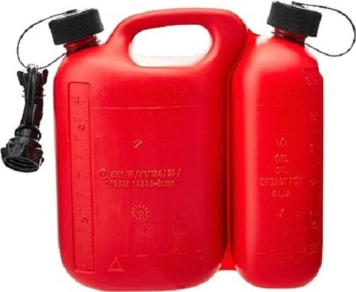 OREGON Chainsaw Combi Fuel Can Petrol & Oil Red Container 562407 RED | eBay