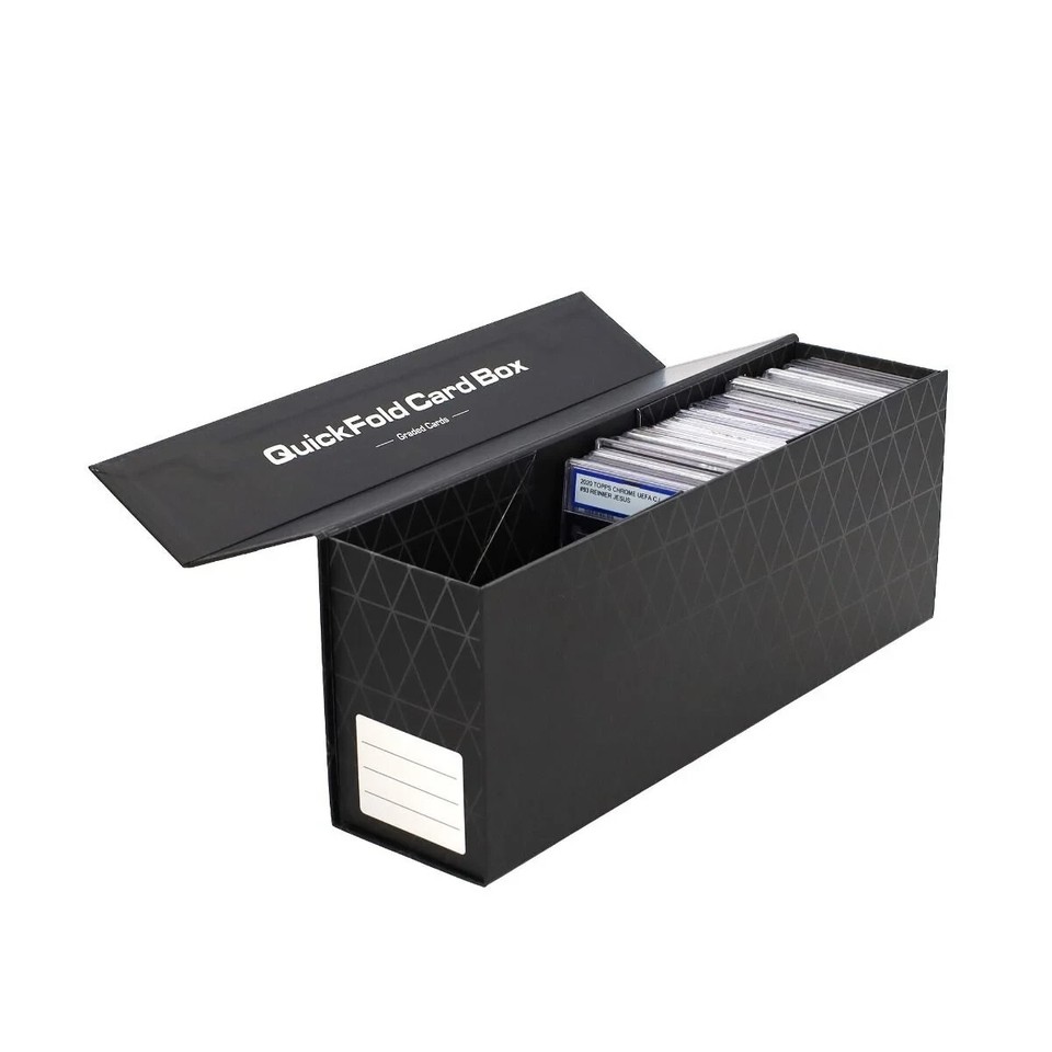BCW 3 Pack QuickFold Card Boxes 15" x 3 ¼" x 4 ⅛" – Sleeved Cards | eBay