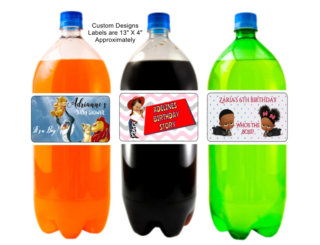 2 Liter Coke Bottle Label