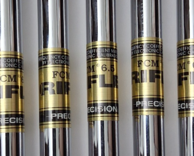 4-PW X Stiff 6.5 Rifle FCM Precision Iron Shafts w Golf Pride Tour ...