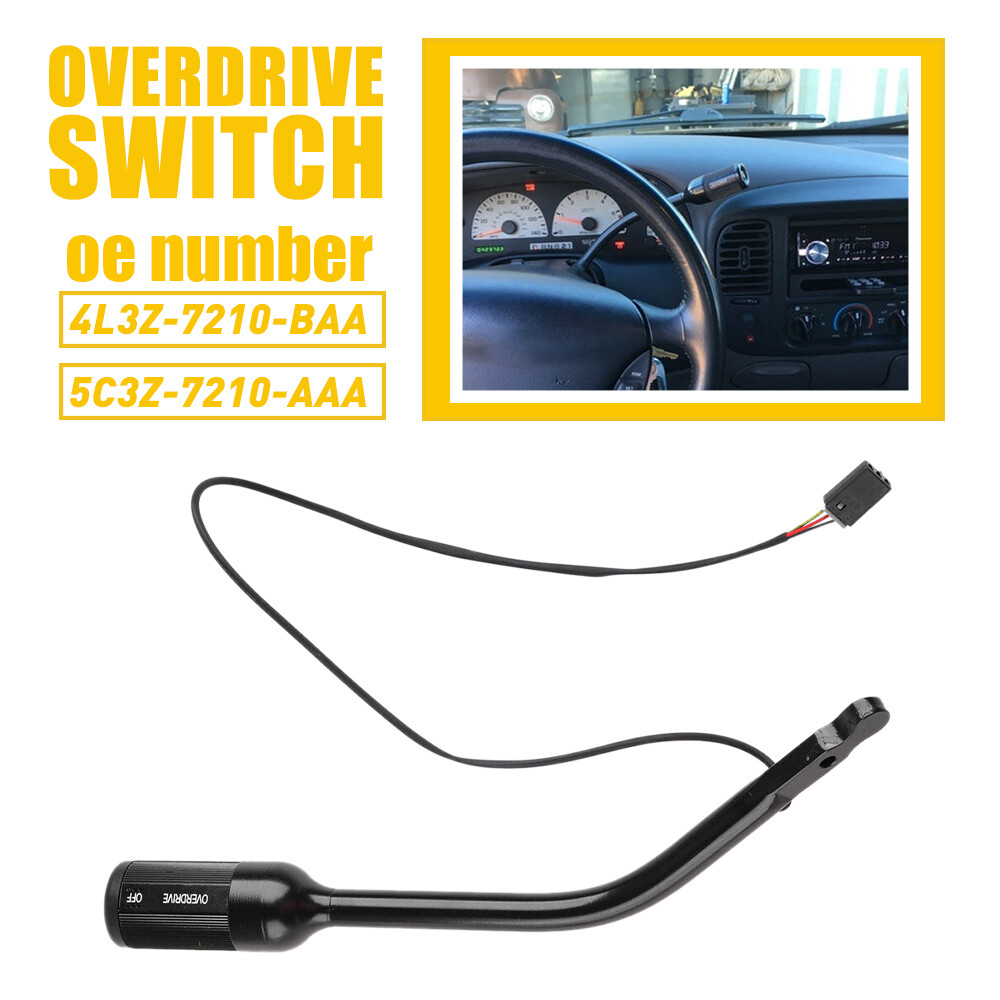 Column Shift Select Lever w/ Overdrive Switch For Ford F150 F250 F350 ...