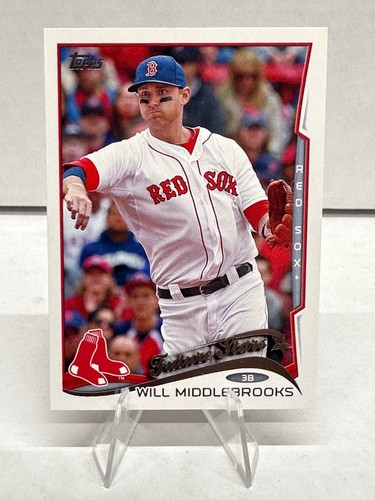 2014 Topps Future Stars Baseball Card #136 Will Middlebrooks Boston Red ...