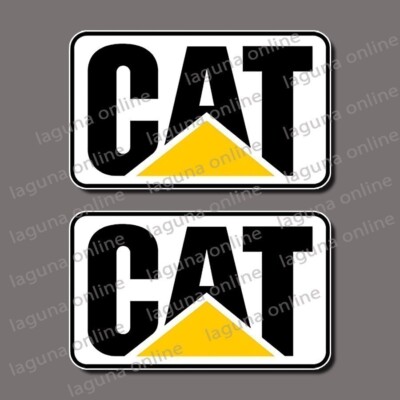 Caterpillar Logo Gloss Weatherproof Decal Sticker 2 | eBay