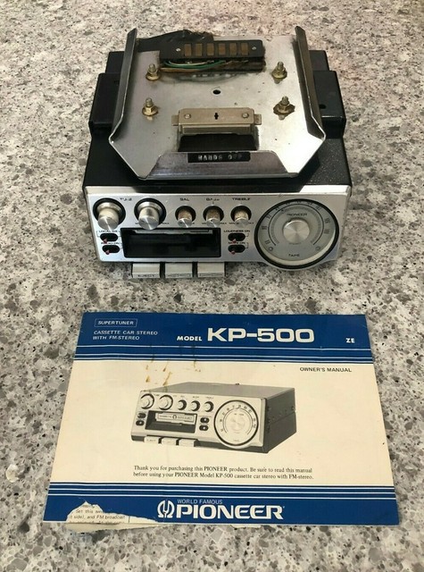 Vintage Pioneer Kp-500 FM Stereo Cassette Tape Player KP500 for sale ...