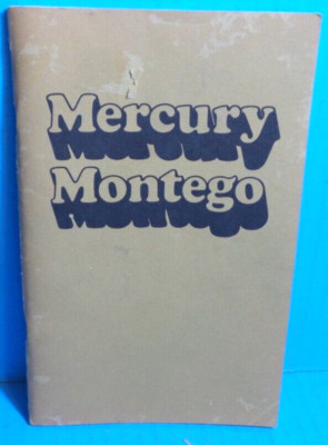 74 1974 Mercury Montego owners manual | eBay