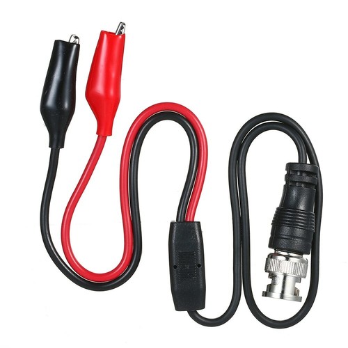 TFT Digital Oscilloscope Kit with Power Adapter and BNC-Clip Cable ...