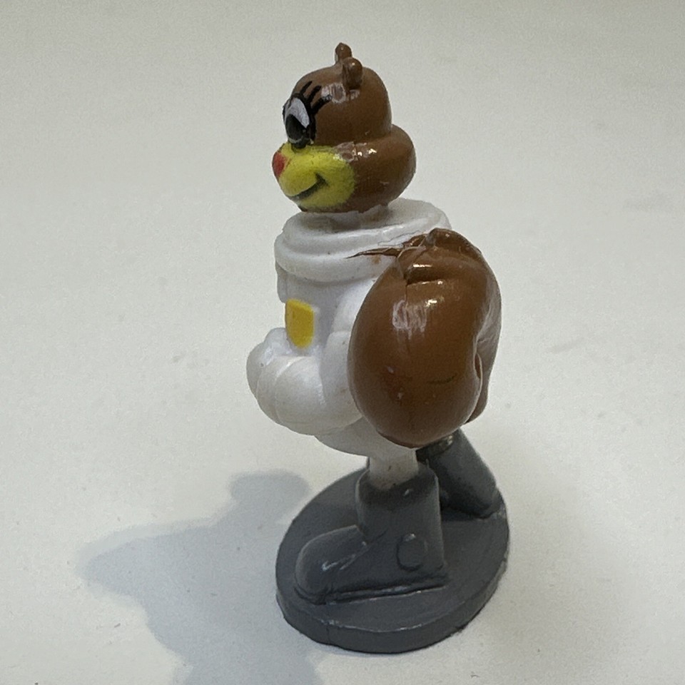 Mini Sandy Cheeks Figurine Toy 1.25” Spongebob Squarepants Squirrel | eBay