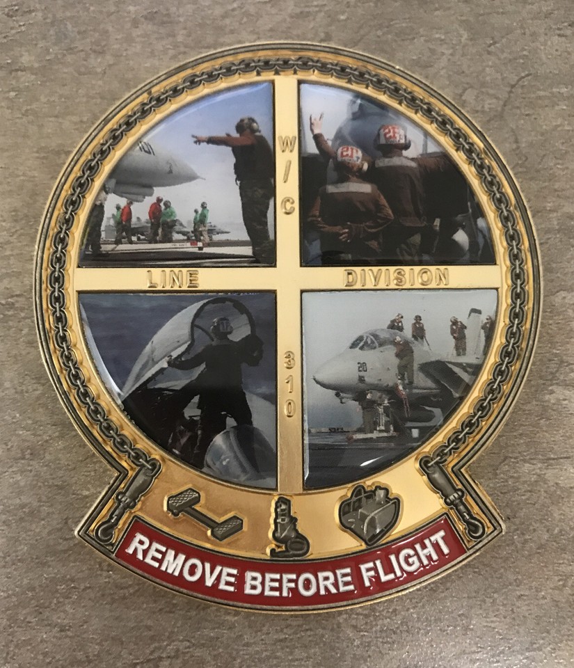 F-14 Tomcat Plane Captain Challenge Coin | eBay