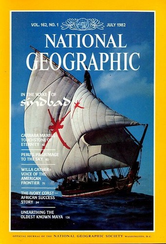 NATIONAL GEOGRAPHIC MAGAZINE JULY 1982 GREAT CONDITION birthday ...