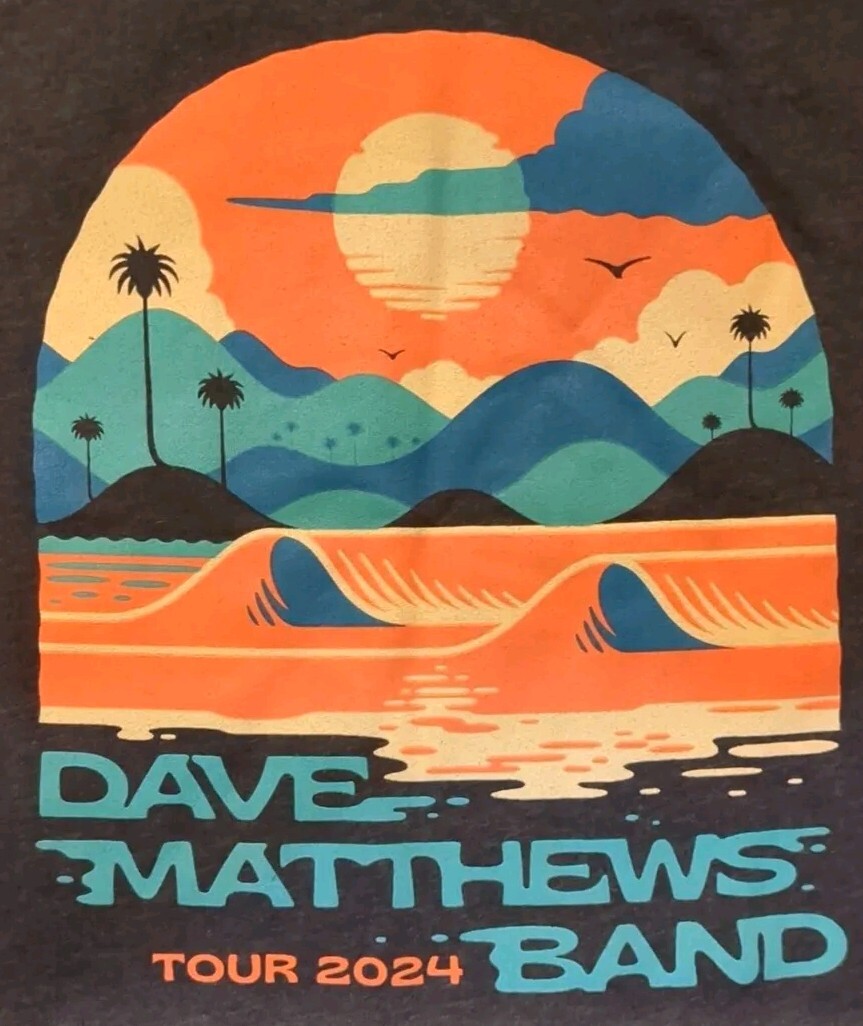 Carteles De La Banda De Dave Matthews 2024 Dave Matthews Band 2024