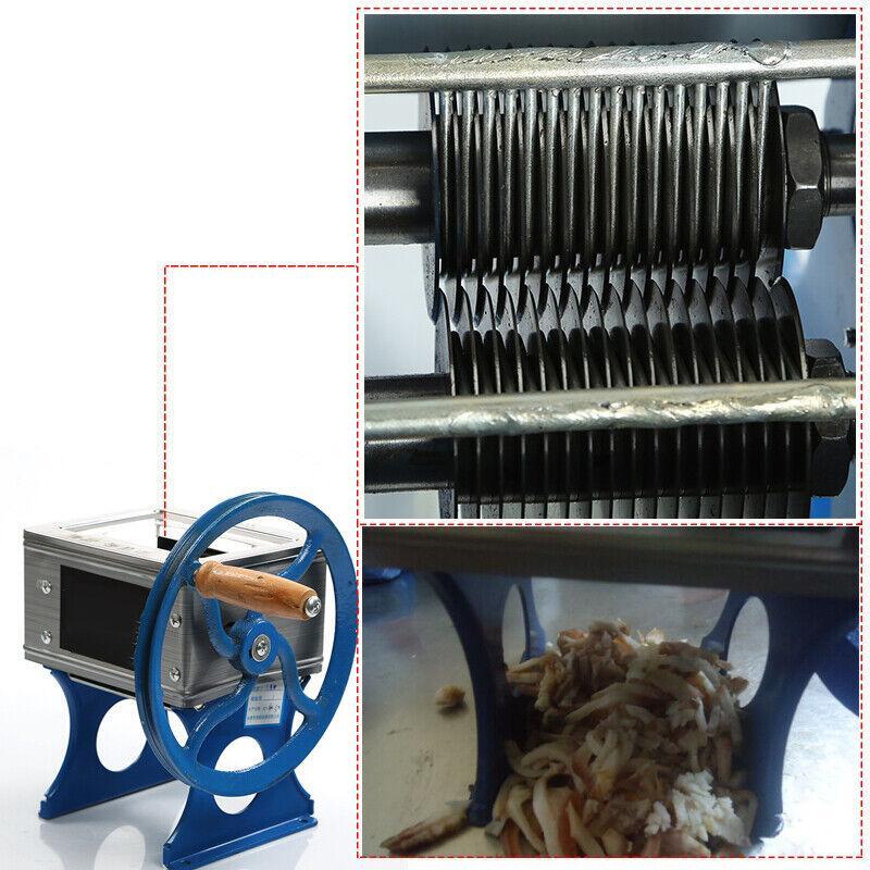 Manual hand-cranked Meat grinder Cutter Slicer Shredder Machine ...