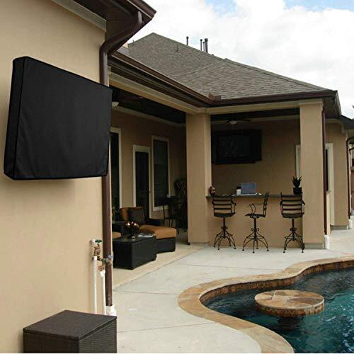 Outdoor Tv Cover 55" 58" With Bottom Cover 600d Waterproof Tv Cover And ...