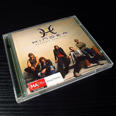 Hinder - Extreme Behavior AUSTRALIA CD+DVD Mint [Case Cracke] Hard Rock ...