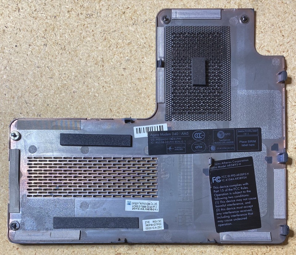 HP Pavilion G61 Compaq CQ61 Bottom Base HDD Cover Access Door ...