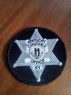 Kentucky Constable Office Patch Sheriff Police | eBay