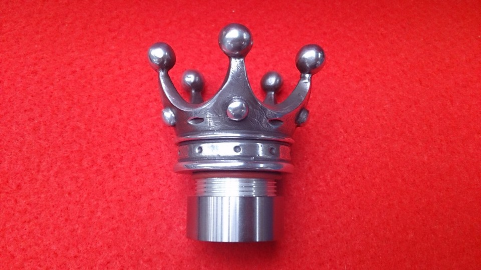 Harley Gas Cap CROWN, handmade aluminum, custom bike | eBay