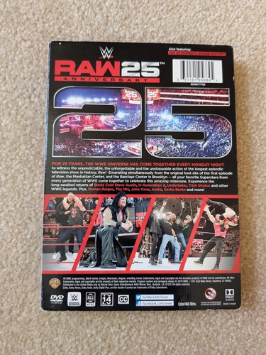 WWE: Raw 25th Anniversary (DVD) for sale online | eBay