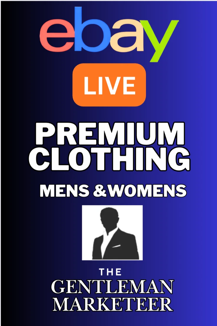 BLACK FRIDAY Premium Clothing Live Sale Mens & Womens £1 Starts - eBay Live