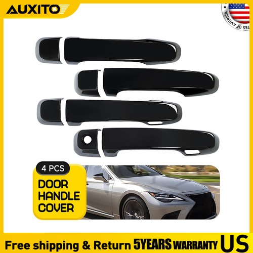 Gloss Black Exterior Door Handle Covers Set of 4 For Lexus GX460 2010 ...