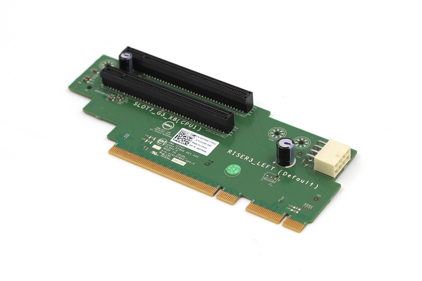 Dell PowerEdge R730 Server PCIe x8 Riser 3 Card Dell P/N: 0DT9H6 Tested ...
