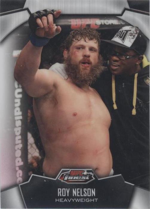 2012 Topps Finest UFC - Roy Nelson #53 Refractor for sale online | eBay