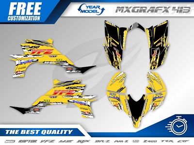 Graphic Kit for Yamaha YFZ450 2003-2008 – ATV Decals Custom YFZ 450 ...