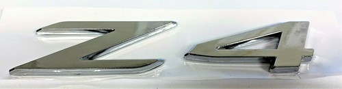 1PCS Z4 Z-4 REAR LOGO CAR TRUNK NAMEPLATE EMBLEM BADGE NUMBERS DECAL ...