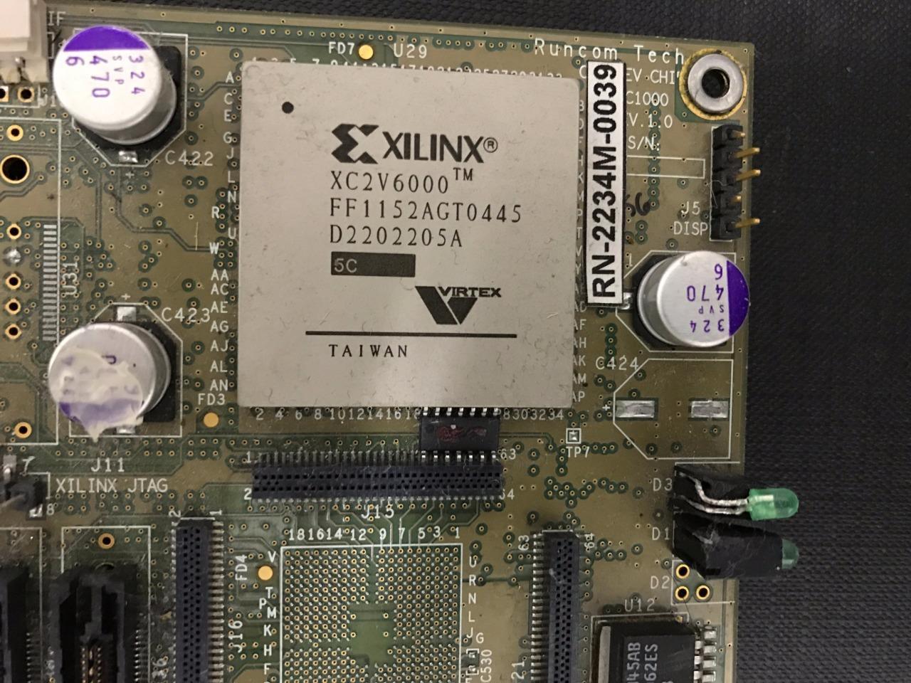 XILINX P/N: XC2V6000-5FF1152C - 2 PCS on board, connected to the PCB | eBay