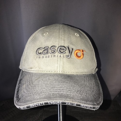 Casey Industrial Embroidered Adult Black Hat MAX Adjustable Baseball ...