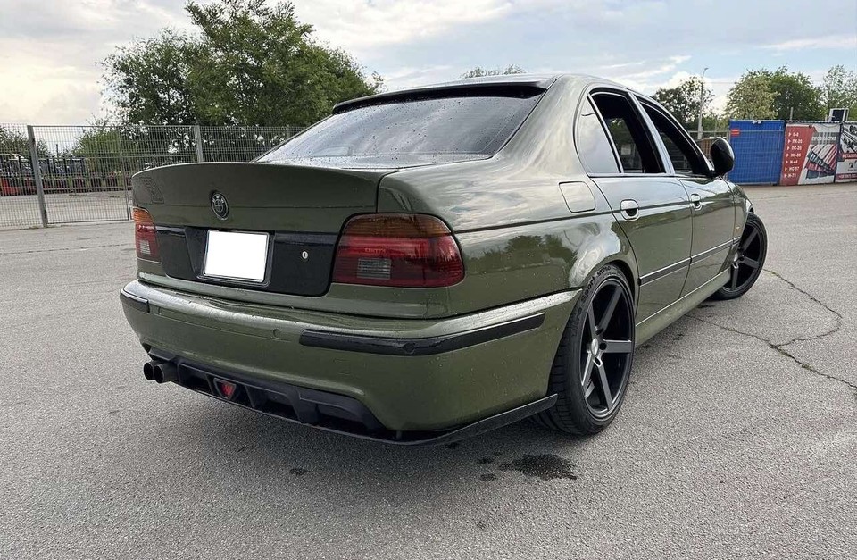 Bmw e39 Spoiler CSL for Boot Trunk Wing Ducktail lip spoiler ABS ...