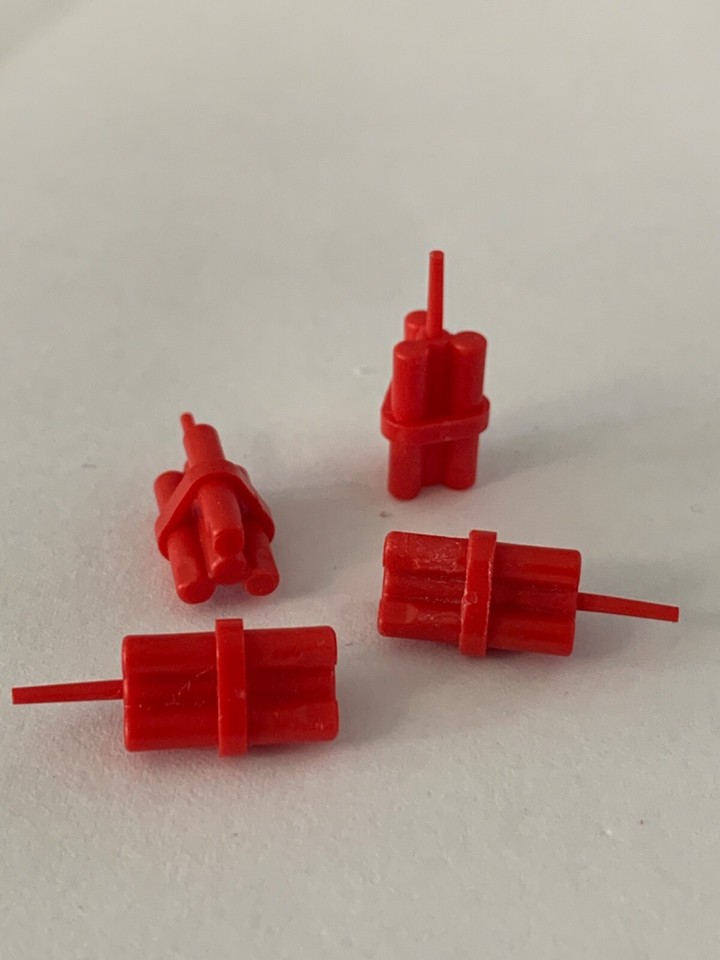 Lego Parts 64728 (4pcs) Minifigure, Utensil Dynamite Sticks Bundle | eBay