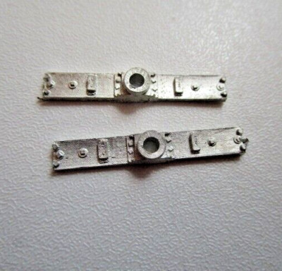 Cape Line Models HO #218 Bolsters pair, Metal - approx. 3.1 x .45 cm, h ...