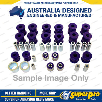 F + R Radius Arms Panhard Rods Bush Kit Adjustable for Toyota Prado 70 ...