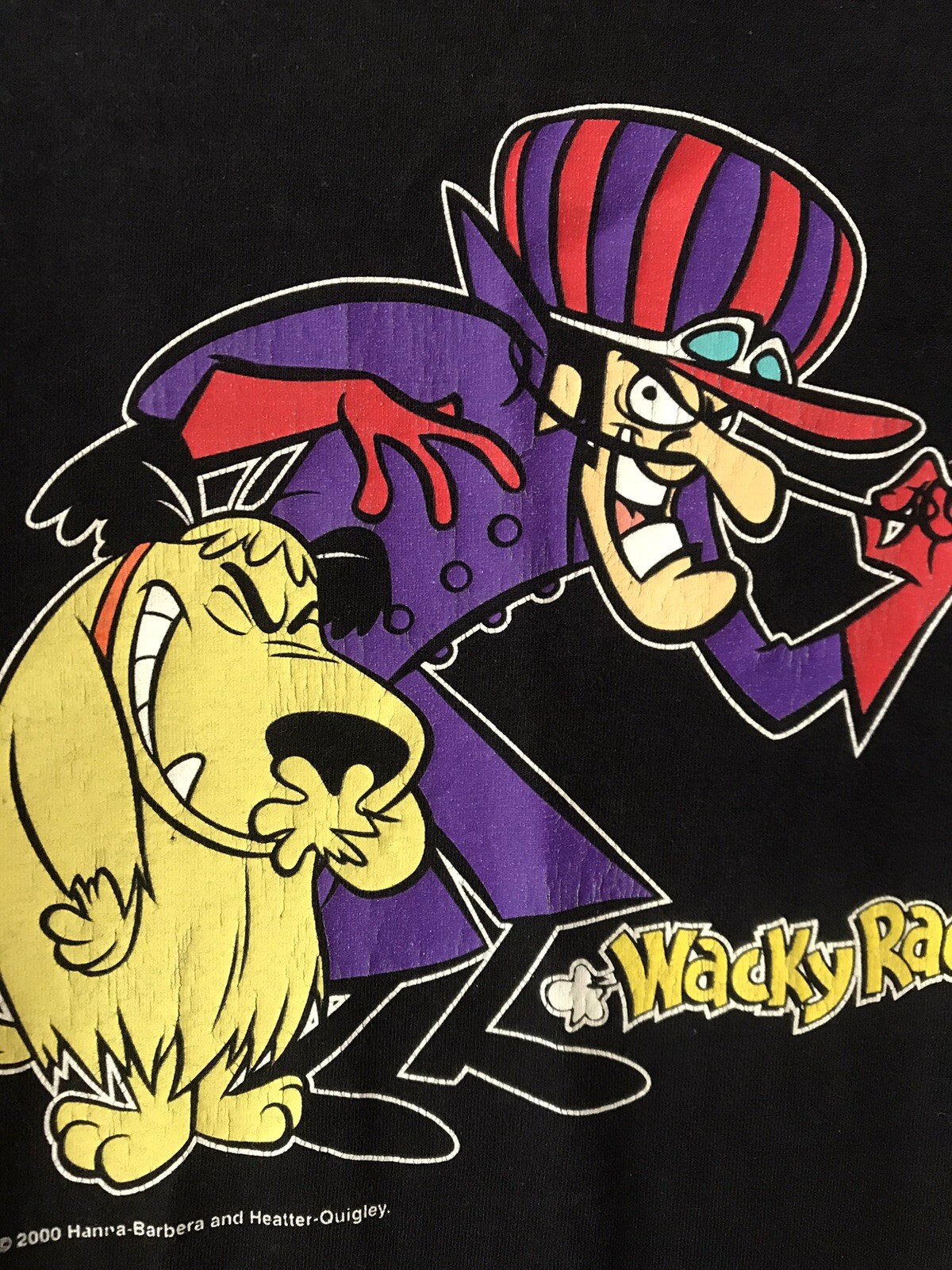 Wacky Races Hanna Barbera Vintage 2000 T Shirt - Gem