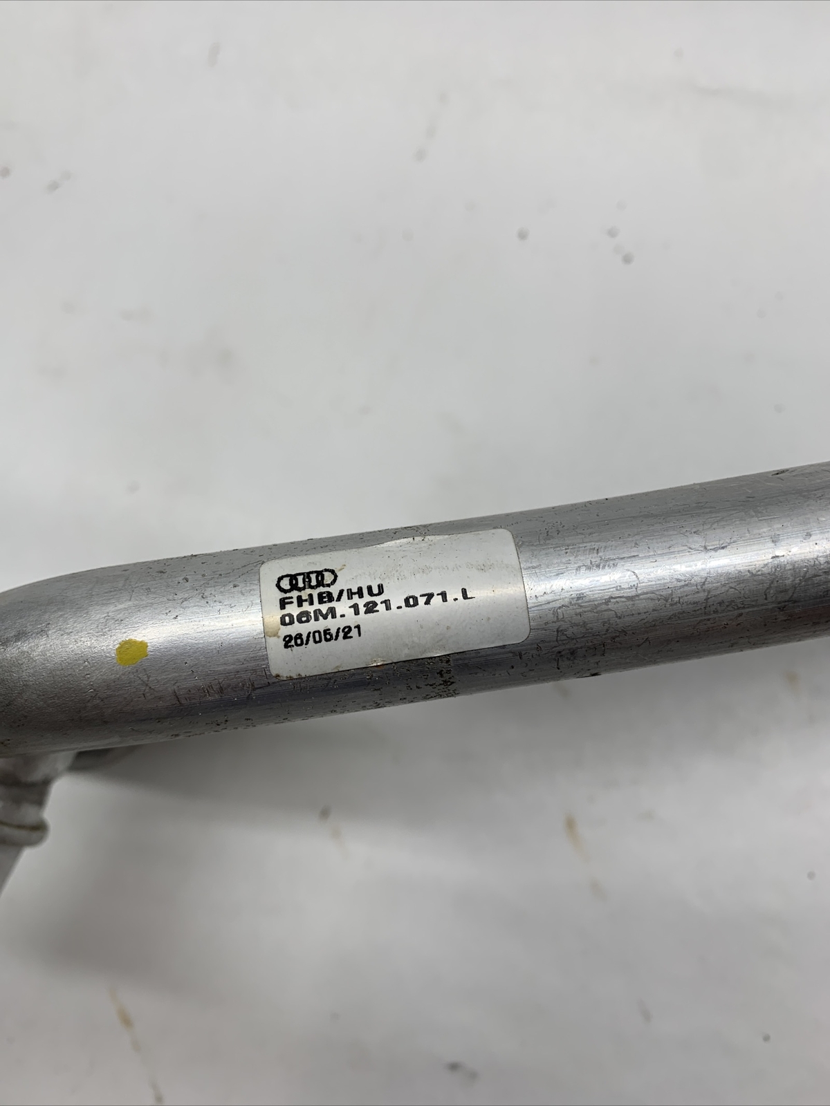 AUDI OEM 2018 S4 3.0L-V6 Cooling-Water Pipe 06M121071E / 06M121071J | eBay