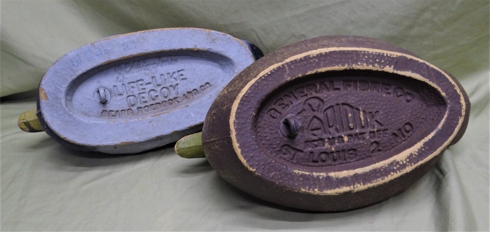Pair of Paper Mache Mallard Decoys, C. 1950's From Roy Willis Rig | eBay