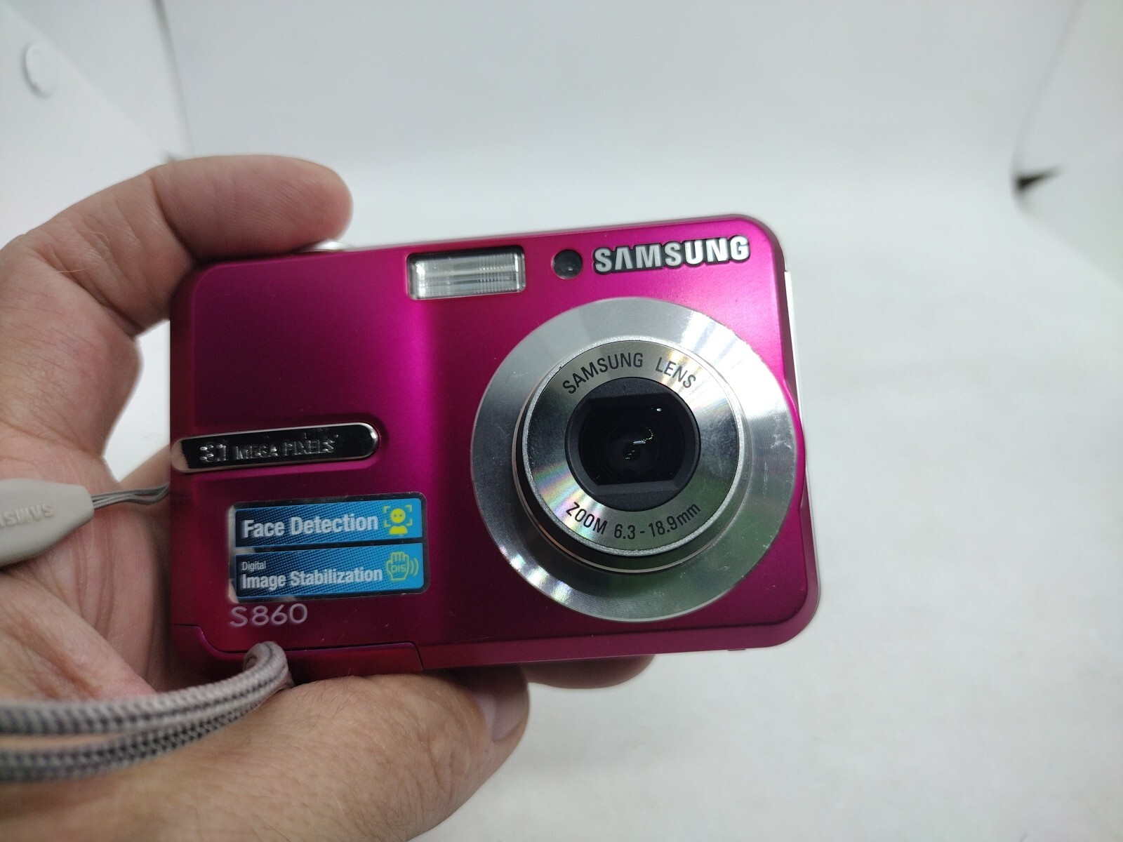 Samsung Digimax S860 8.1MP Digital Camera - Black for sale online | eBay