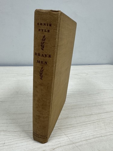 1944 BRAVE MEN Ernie Pyle Story of World War II Henry Holt HC | eBay