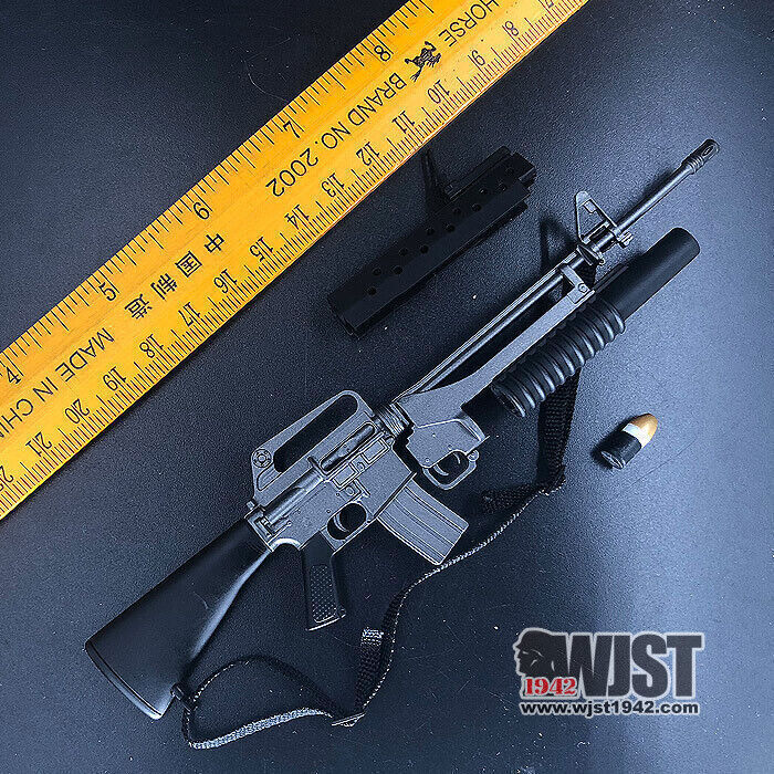 M16a1 M203 3D Model Colt M16A1 With M203 Granade Launcher I M16 VR