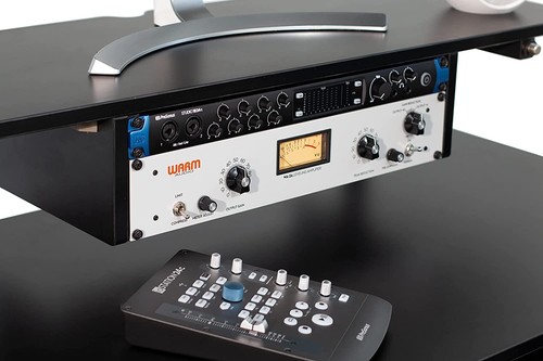 Gator Frameworks Studio Desk Workstation with (3U) Rack Shelf and ...