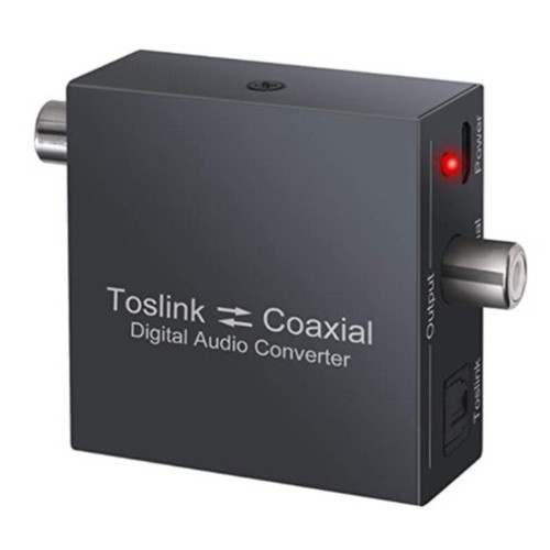 Convertisseur Coaxial Bidirectionnel, SPDIF Optique Toslink Vers ...