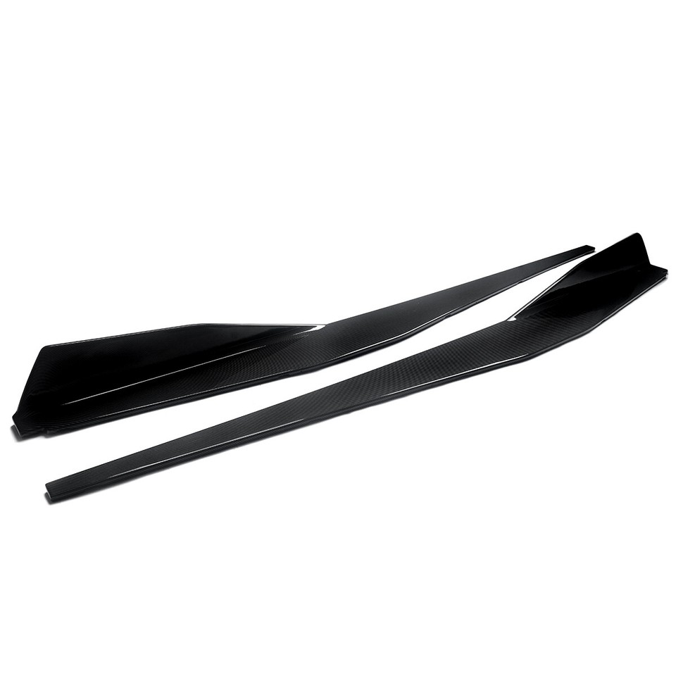 For 20-23 Corvette C8 Side Skirts 5VM Style Extensions Rocker Panel ...