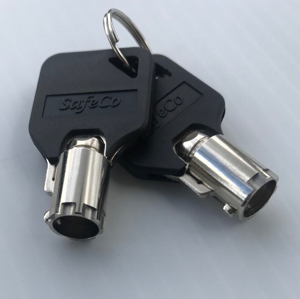 Mac Tool & Proto Tool Box Keys Tubular 2-Black Keys SafeCo Brands M101 ...