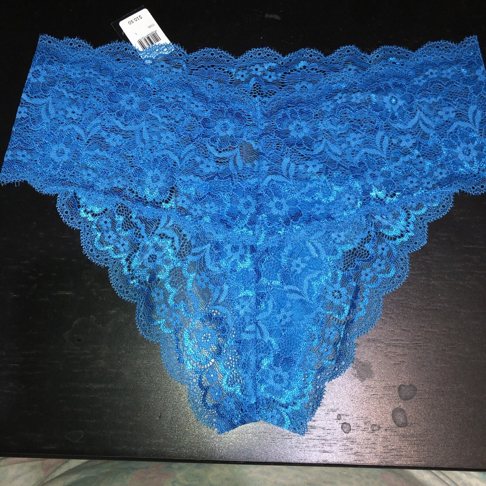 NWT Fredericks Of Hollywood Ashlynn Size Large All Over Lace Hipster | eBay