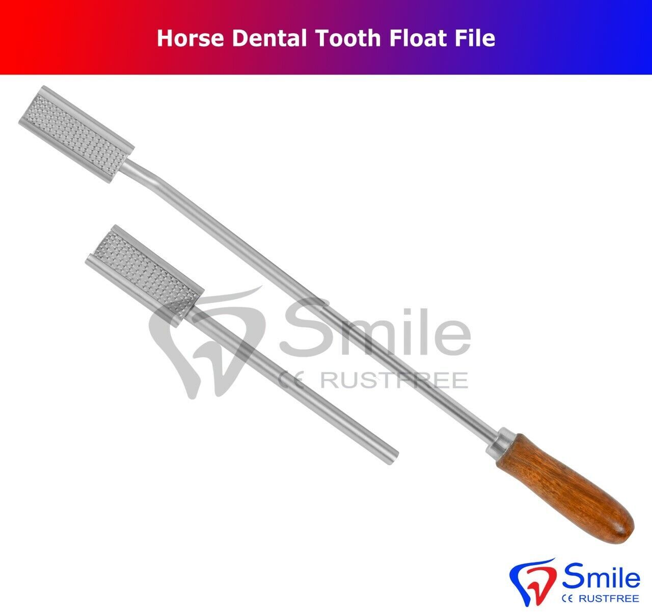 Equine Dental Horse Farriers Tooth Float File Rasp Straight & Bend ...