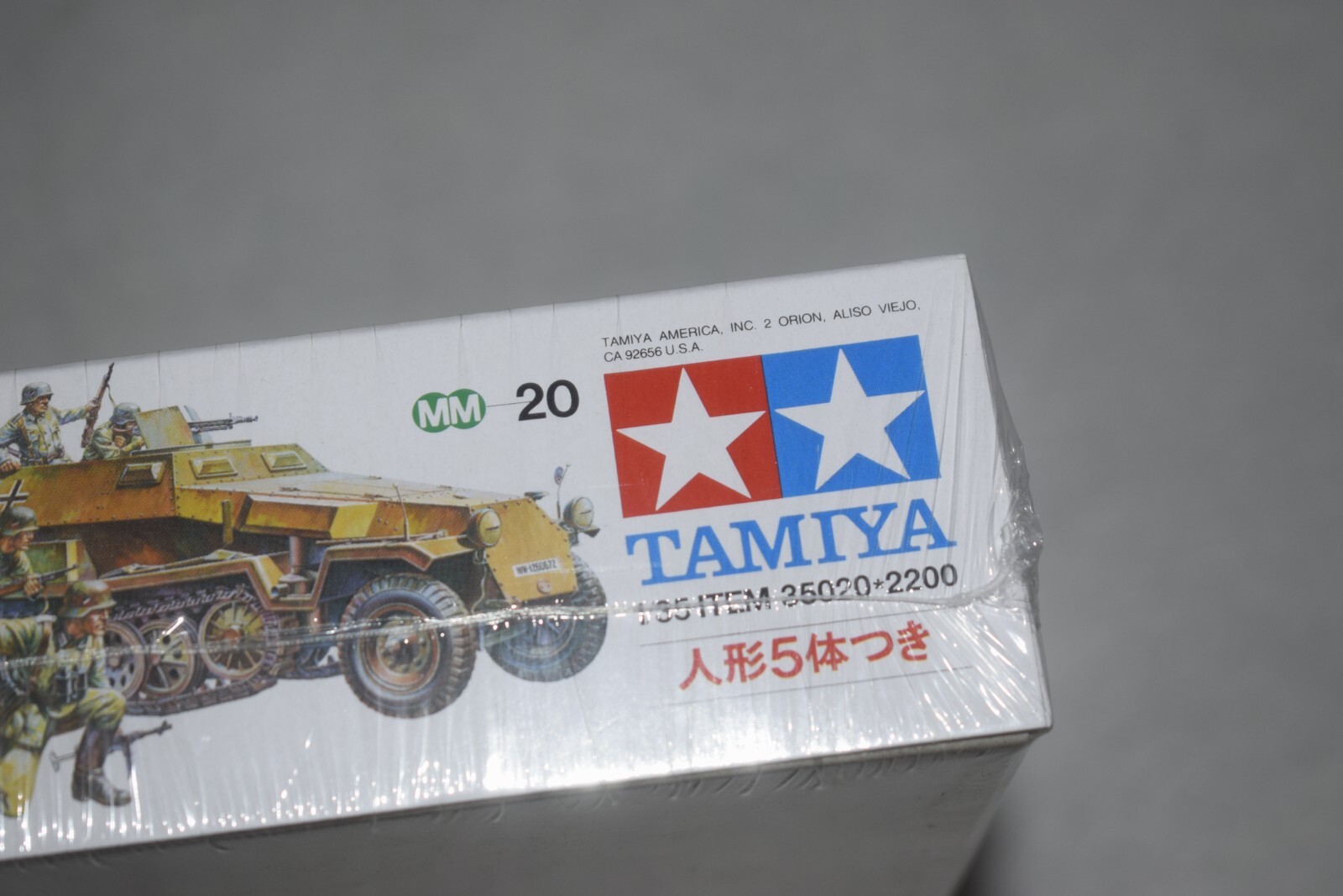 Tamiya Model Kit 1/35 Scale German Hanomag Sdkfz251/1 Item No. 35020* ...