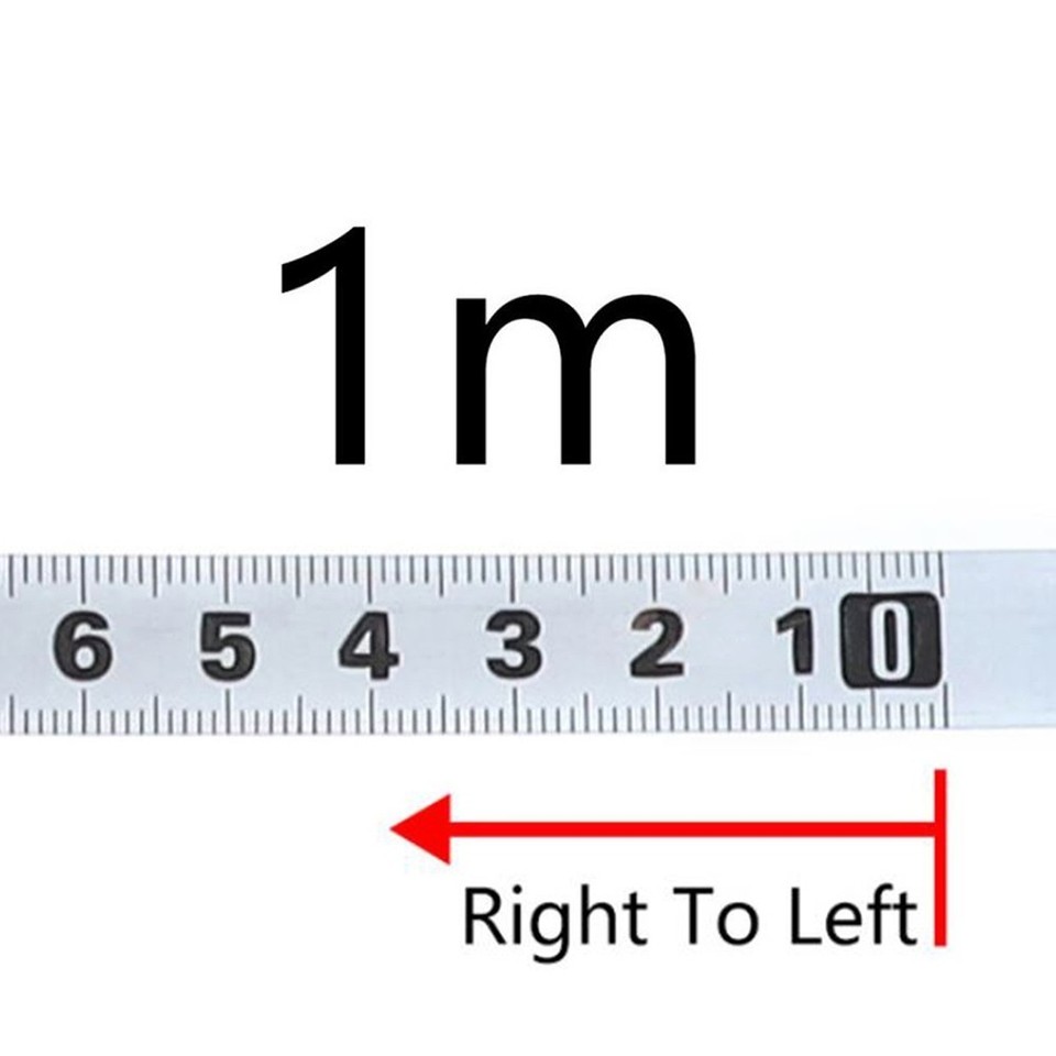 Premium Stainless Steel Metric Scale Ruler Tape Measure for Miter Track ...