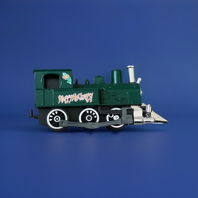 CLASSIC STEAM LOCOMOTIVE GREEN 5.5" DIECAST TRAIN SHOWCASTS 949D | eBay