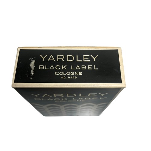 Yardley Black Label Cologne 7 Oz VTG Splash Unopened New Old Stock Men ...